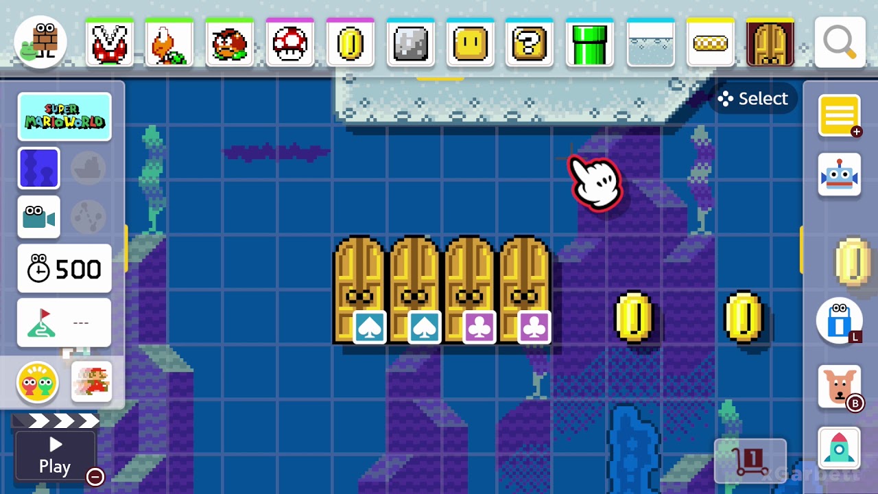 Super Mario Maker 2 - Door Easter Egg - YouTube