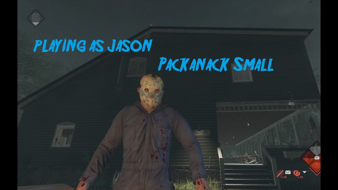 Friday The 13th The Game - Playing As Jason (Part 5) Packanack Small - YouTube