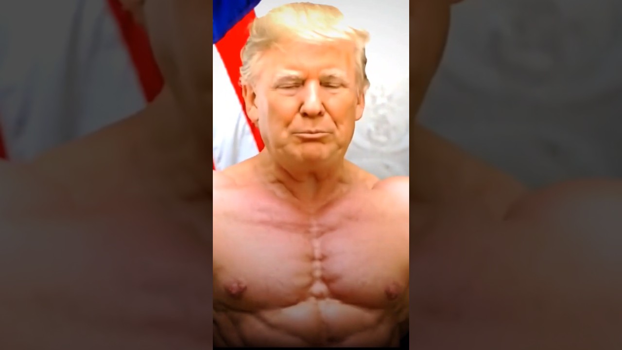Donald J Trump 😯Body show 💪#donaltrump #bodybuilding - YouTube