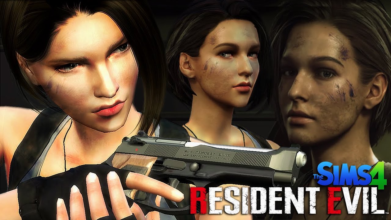 The Sims 4 JILL VALENTINE - Resident Evil - Create A Sim - YouTube