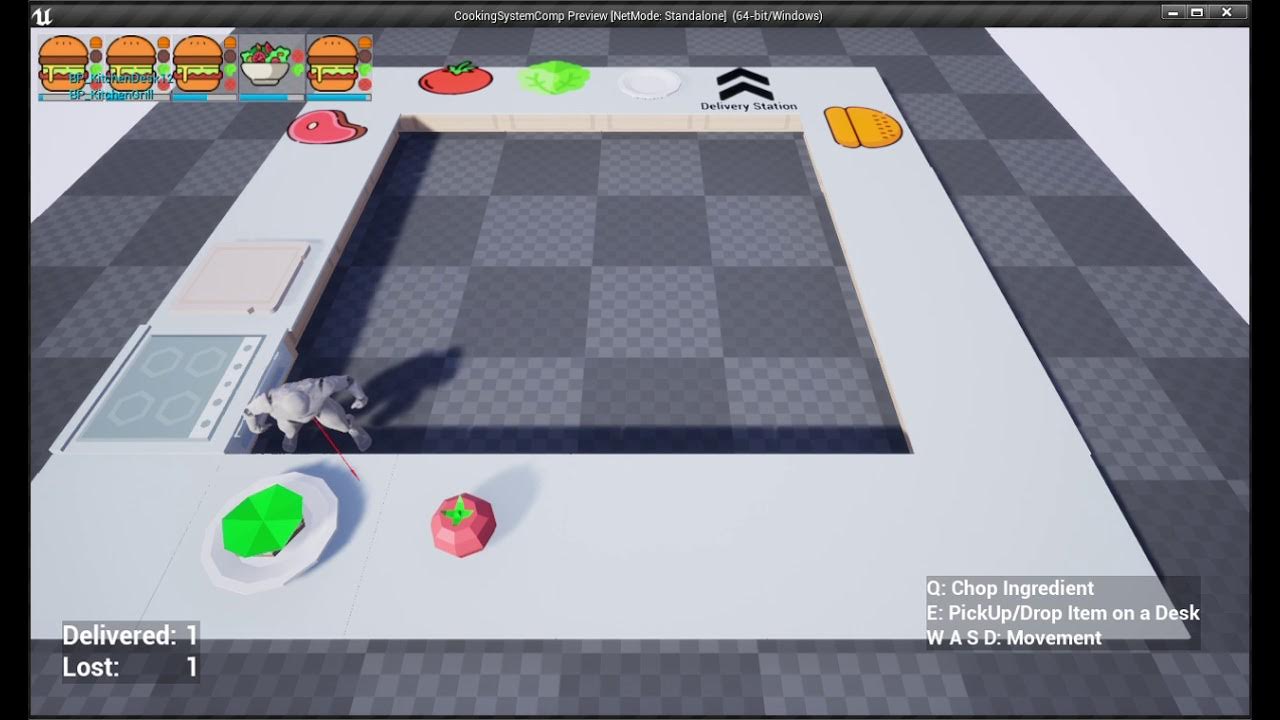 Unreal Engine Marketplace || Cooking System Component V1.1 || With game ...