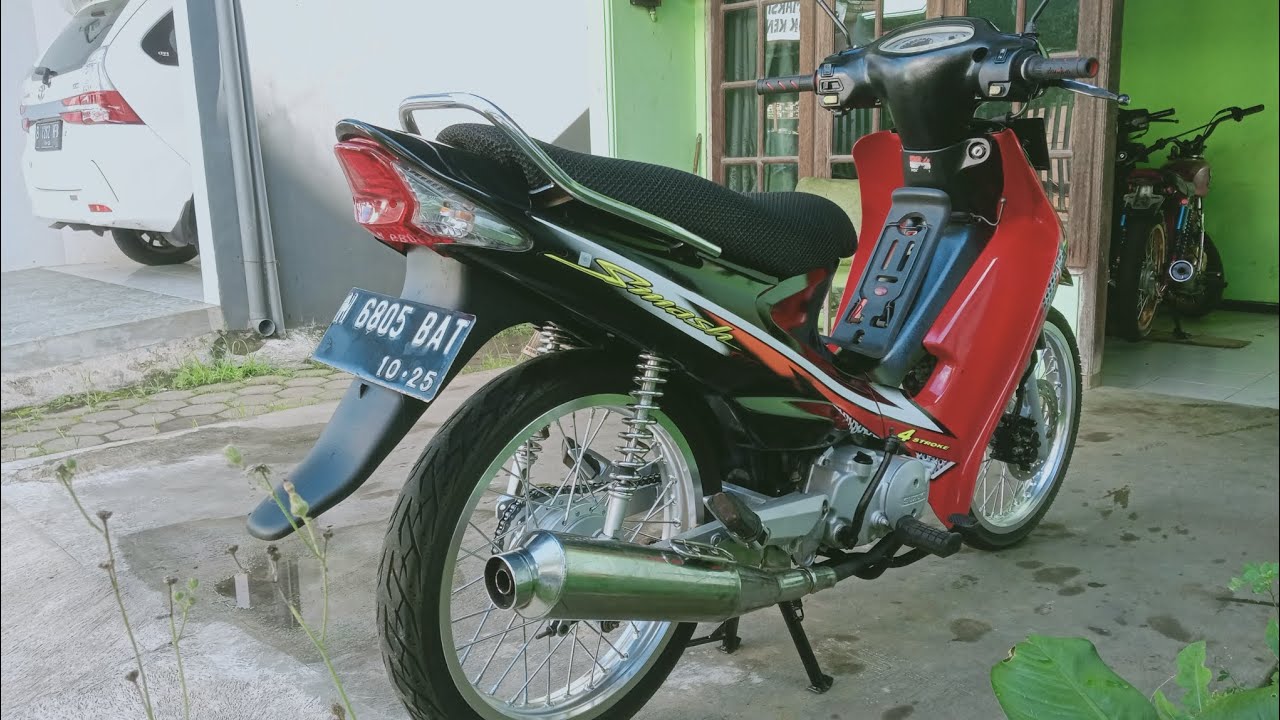 Restorasi Suzuki Smash 2005 full cat kaleng aerosol #fyp #cataerosol # ...