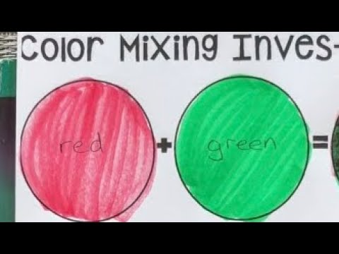 Color Investigation 2: Mixing Complementary Colors - YouTube