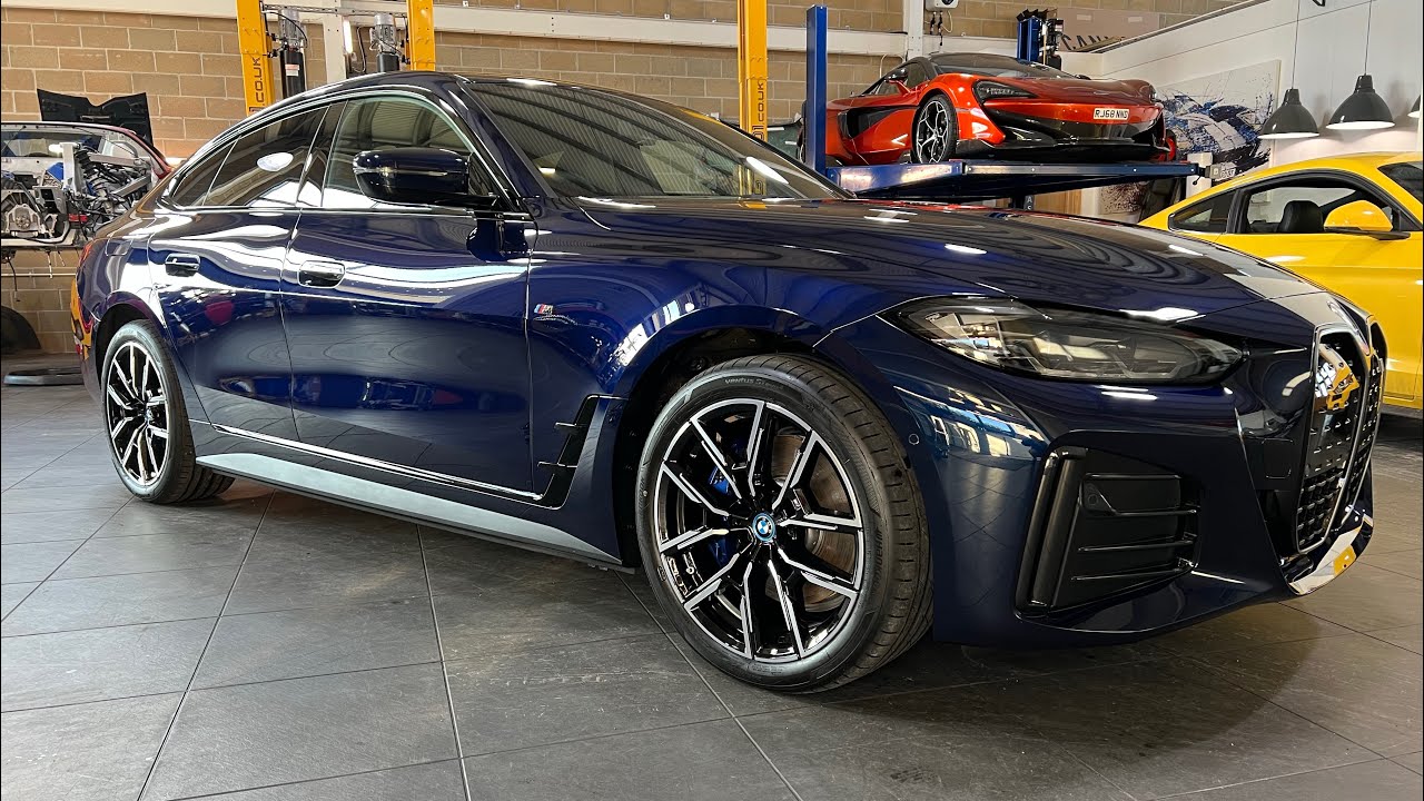 BMW i4 edrive 40 New Car Protection Detail utilising Titan Coatings ...