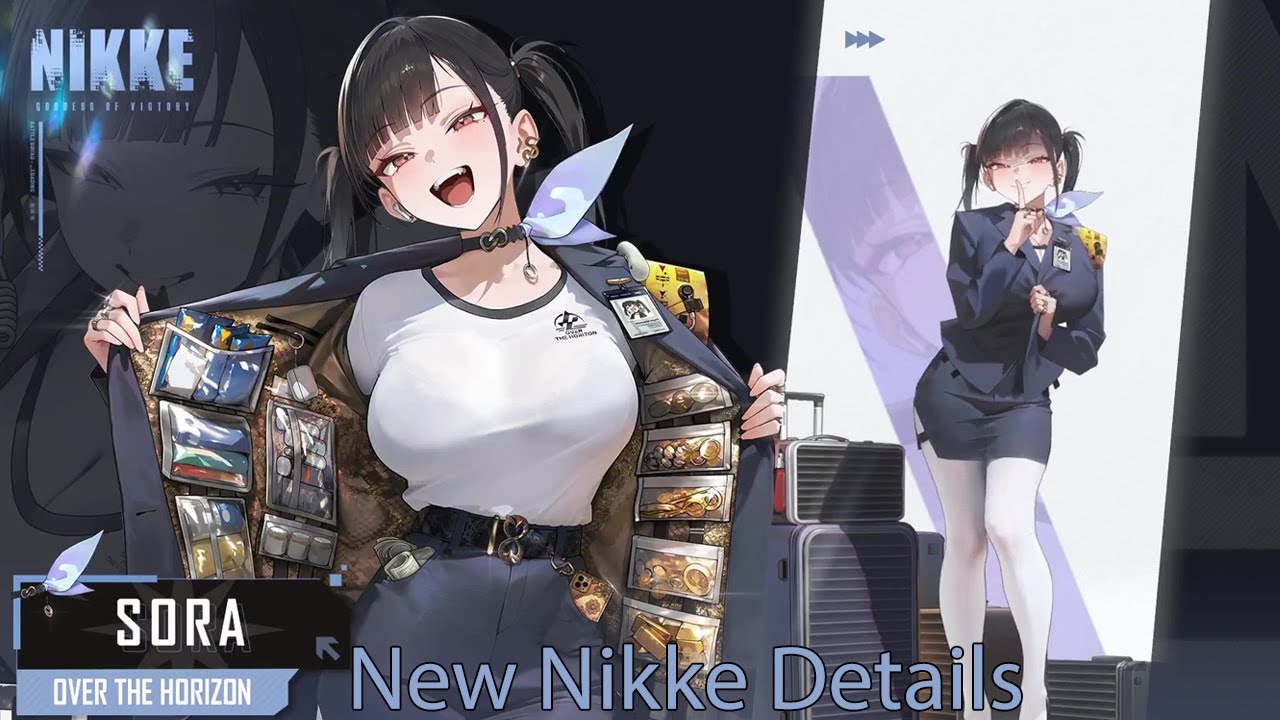 NEW NIKKE SORA DETAILS (GODDESS OF VICTORY: NIKKE) - YouTube