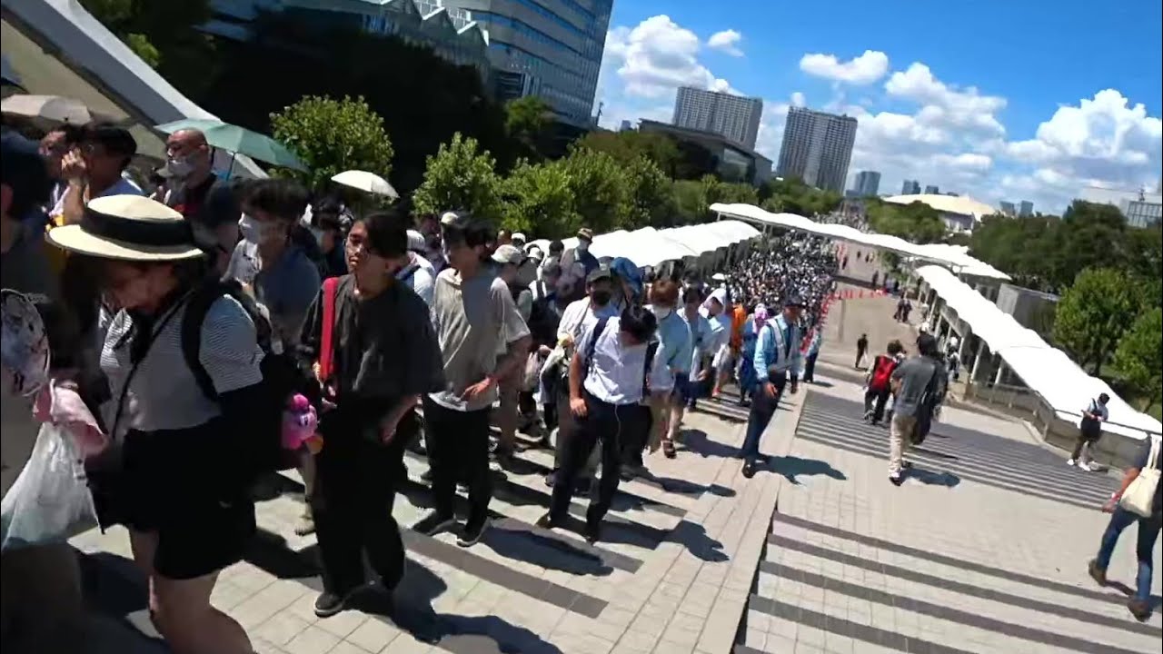 2023/08/12 - COMIKET - line simulator - YouTube