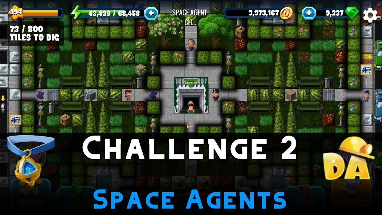 Space Agent Challenge 2 | Space Agents #10 | Diggy's Adventure - YouTube