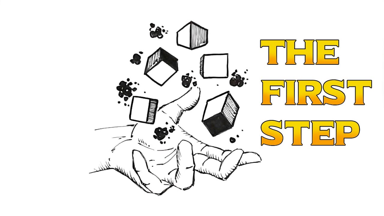 The Very First Step To Drawing - YouTube