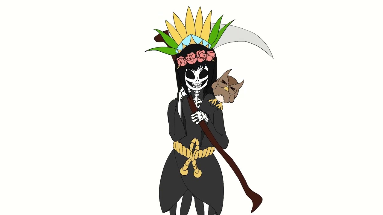 Santa Muerte Animation - YouTube