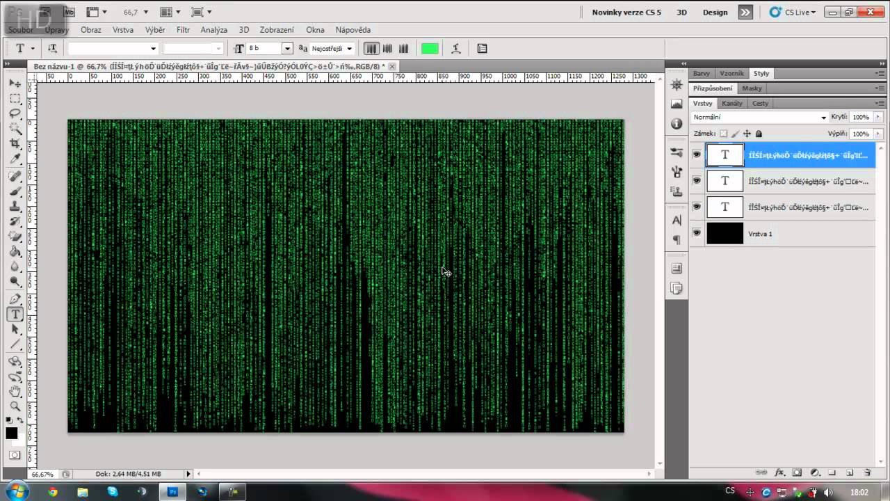 QuadiCZ | Photoshop Tutorials | Matrix [HD] - YouTube
