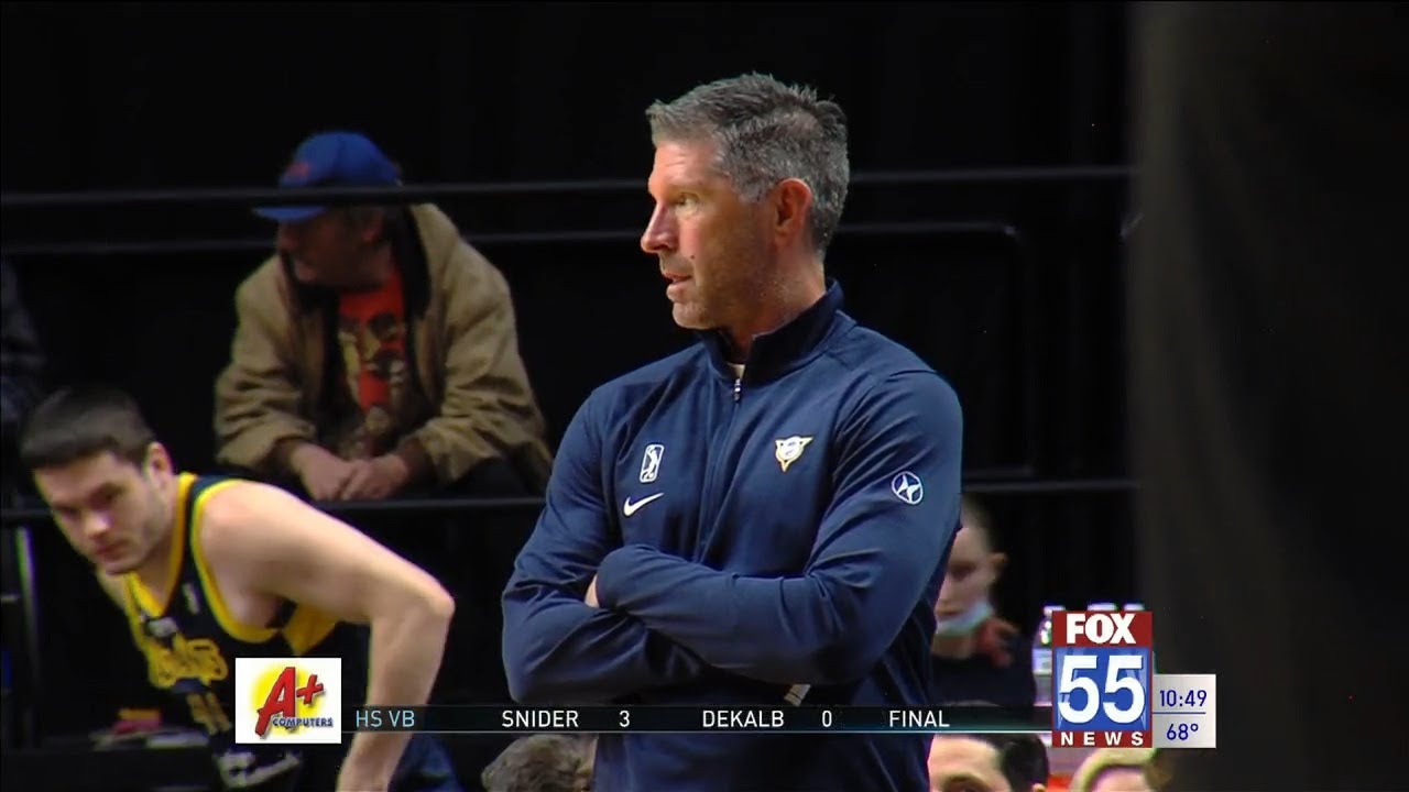 Hankins to return for third season as Mad Ants head coach - YouTube