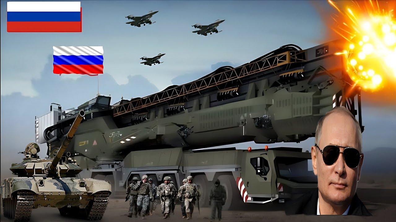 There is only one in the world! Russia Operates Monster Tanks To ...