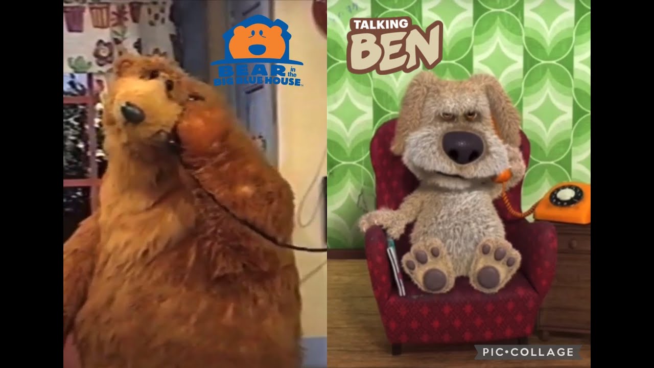 Bear in the Big Blue House calls Talking Ben - YouTube