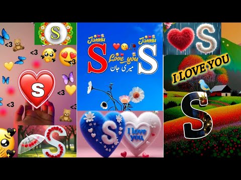 S🥀 Love Name Status Video | S💞 New Name Status Video ❤️‍🩹| New Name Art' Status Video 🥰|