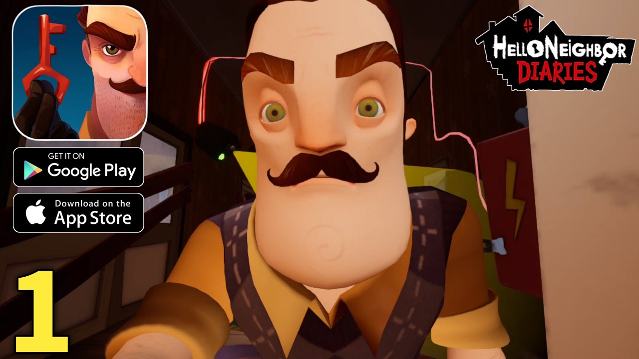 Hello Neighbor Nicky's Diaries Global Launch Gameplay Walkthrough Part ...