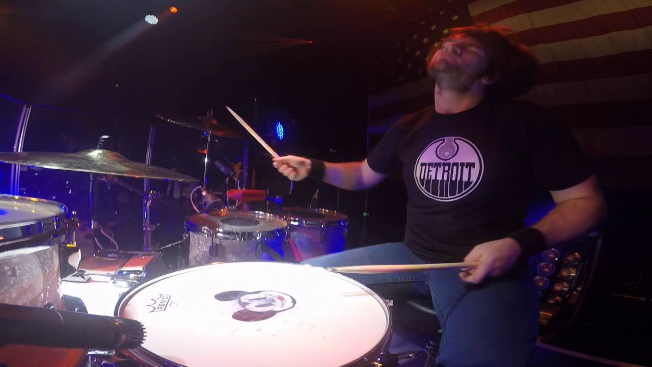 "Gonzo" - Jason Hartless Drum Cam - YouTube