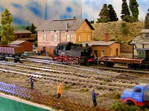 (Layout) TT scale model train layout 3 - YouTube