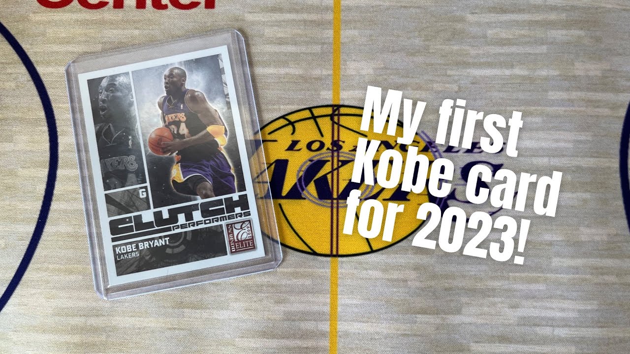 My First Kobe Card for 2023! Check out our new gaming channel ...