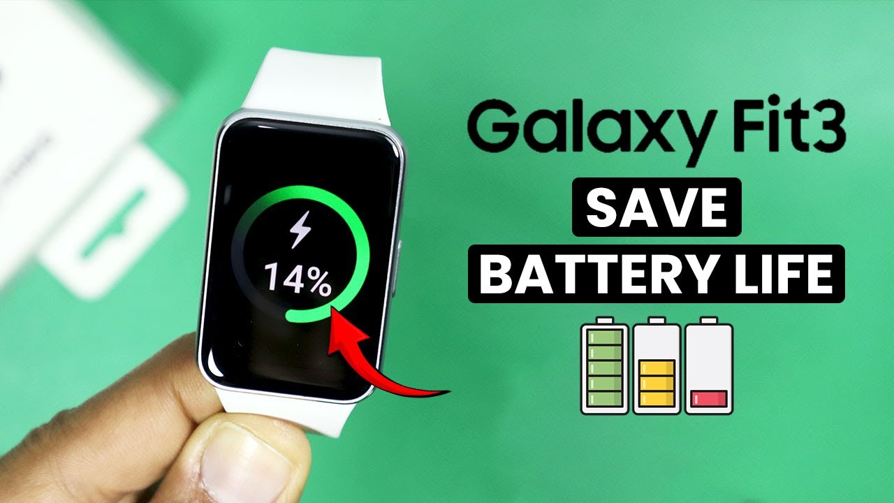 How to Save Battery Life on Samsung Galaxy Fit 3 - Tips & Tricks - YouTube