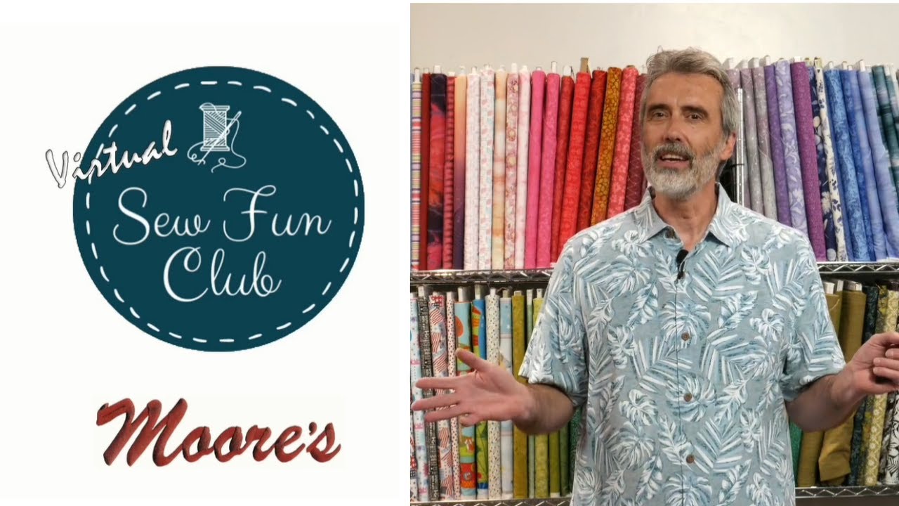 Virtual Sew Fun Club April 2021 - YouTube