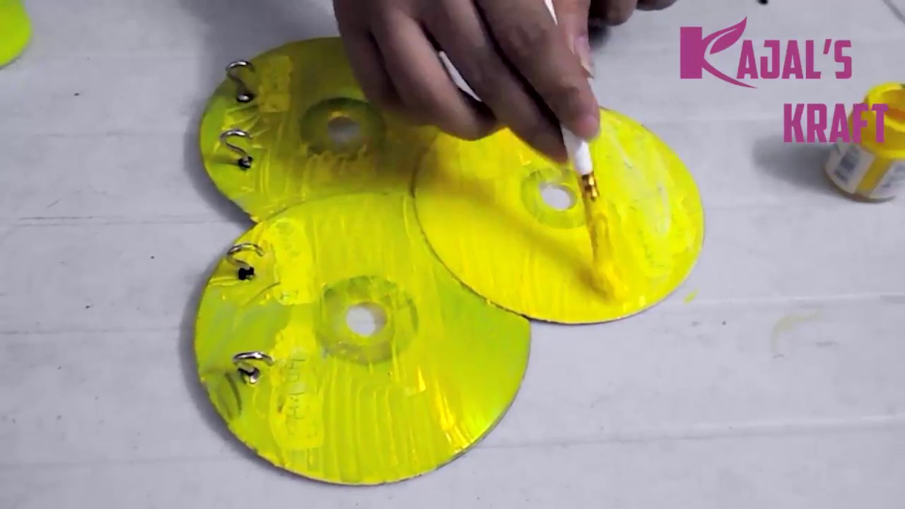 DIY CD Keychain Holder ! - YouTube