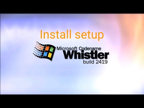 (Timelines) Install Setup Windows XP Whistler Build 2419 in VMware ...
