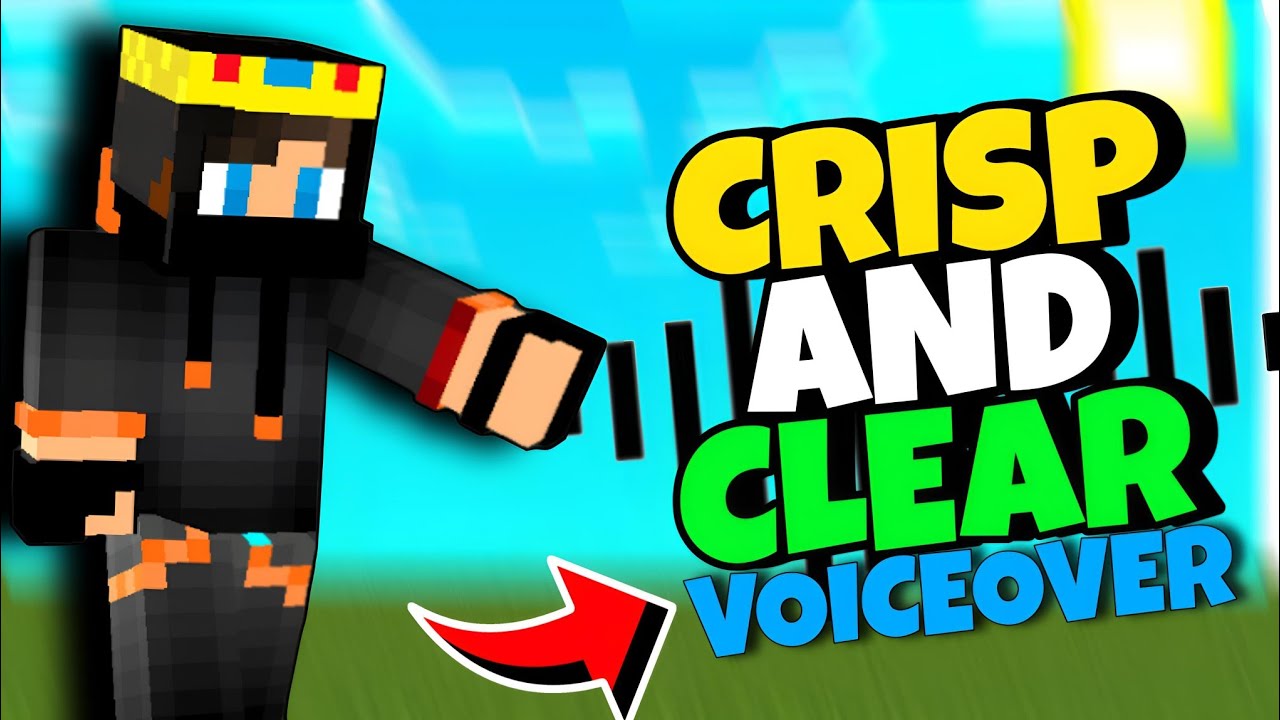 🤩Best Way To Record CLEAR VOICE OVER😍 For Minecraft YouTube Videos ...