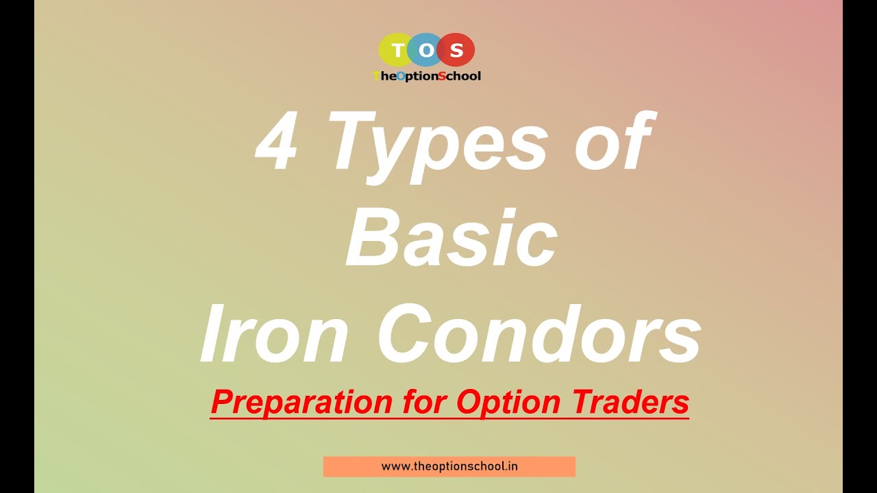 You must know these Basic Iron Condors | Trading iron condor strategy ...