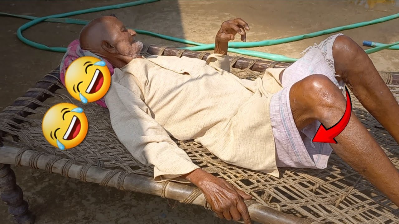 बाबा का 2 दिन से भोजन बंद 🤭!! dehati comedy!! old man comedy 2024!! # ...