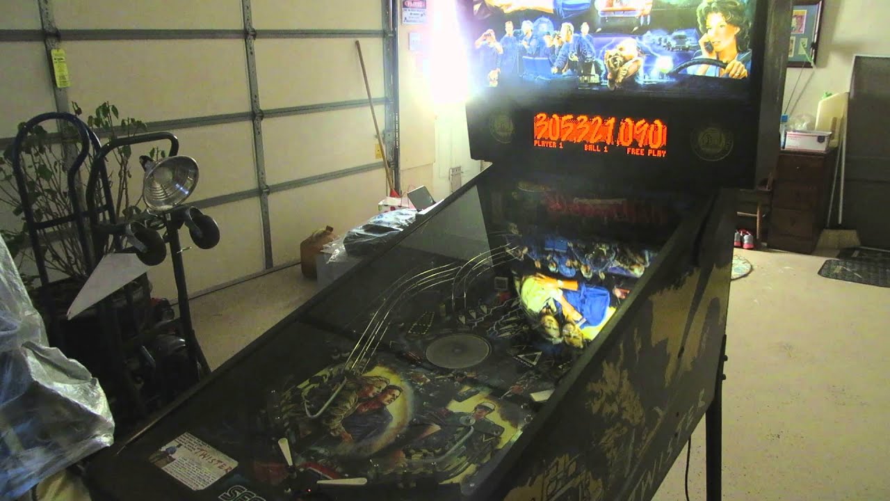 1996 Sega Twister Pinball Machine - YouTube