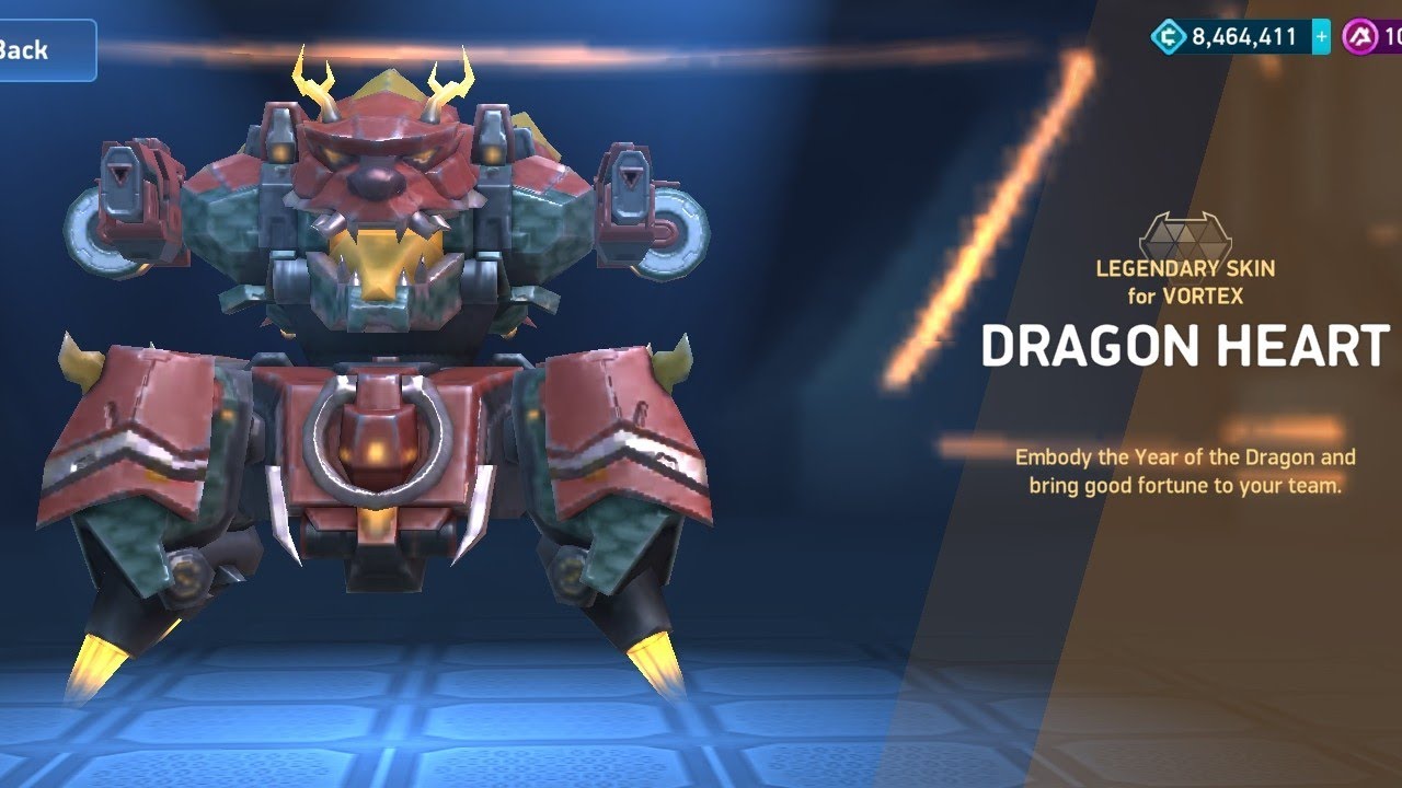 Vortex skin playoff | check description | mech arena - YouTube