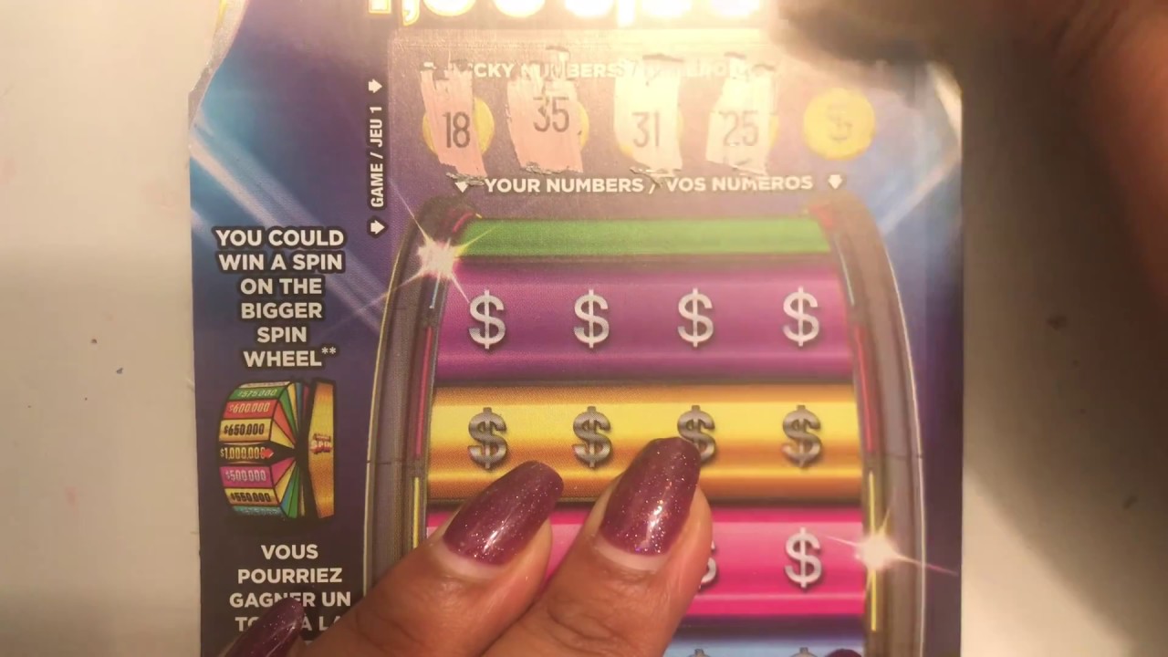 THE BIGGER SPIN, OLG, Scratch ticket, Ontario lottery and gaming - YouTube