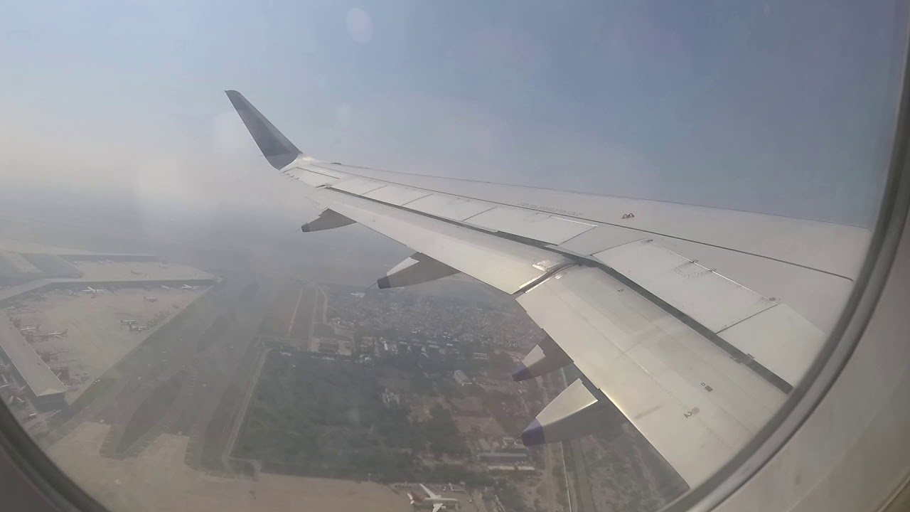 AIRBUS A320 Plane Take Off - Passenger View - YouTube
