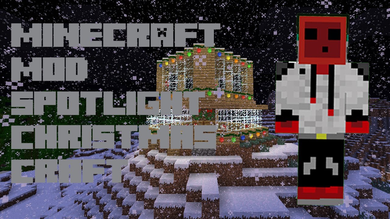 Minecraft Christmas Mod 1.4.6 - YouTube