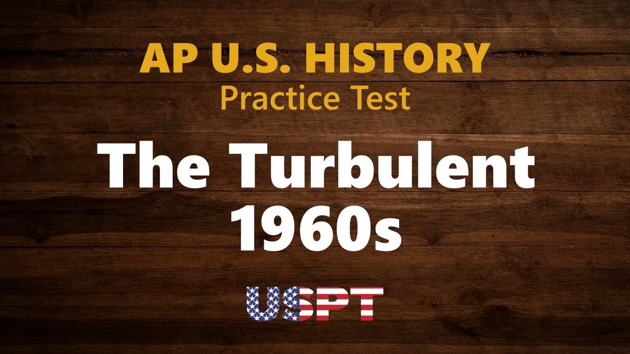 AP US History 8 Review: The Turbulent 1960s - YouTube