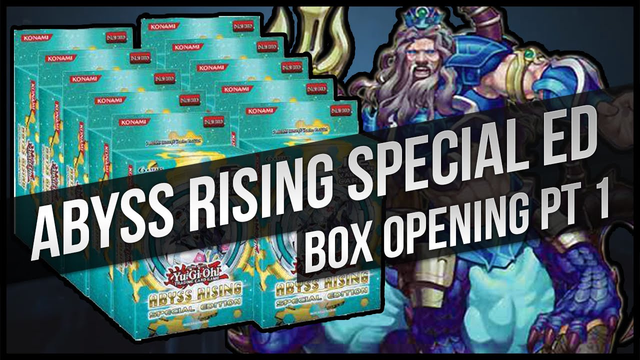 EPIC Abyss Rising Special Edition Box Opening! Part 1 - YouTube