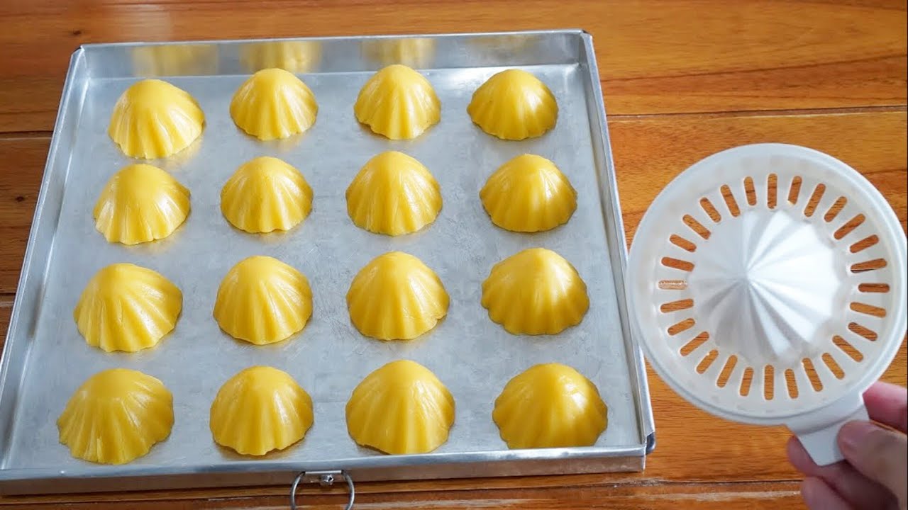 Nastar kue lebaran cantik 2023, tanpa mixer, motif dari perasan jeruk ...