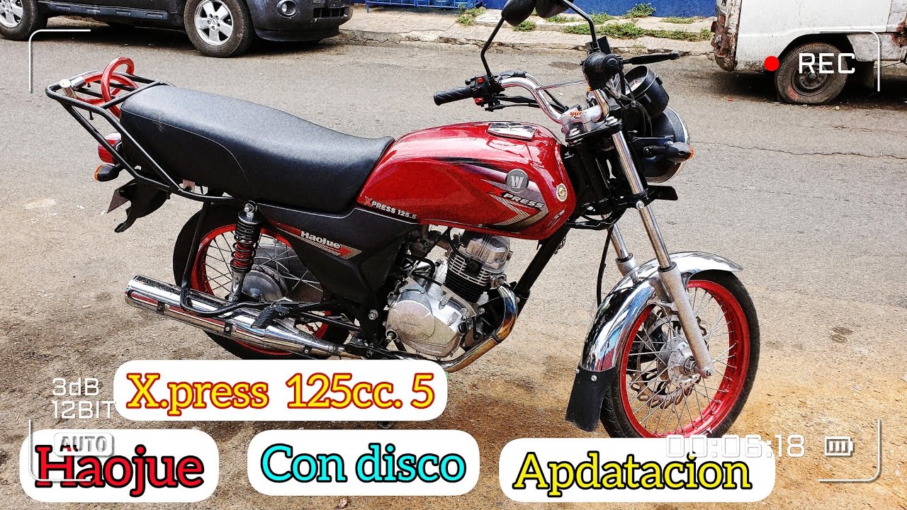 Haojue X.press 125cc. 5 como ponerle sistema de freno Apdatacion #tip # ...