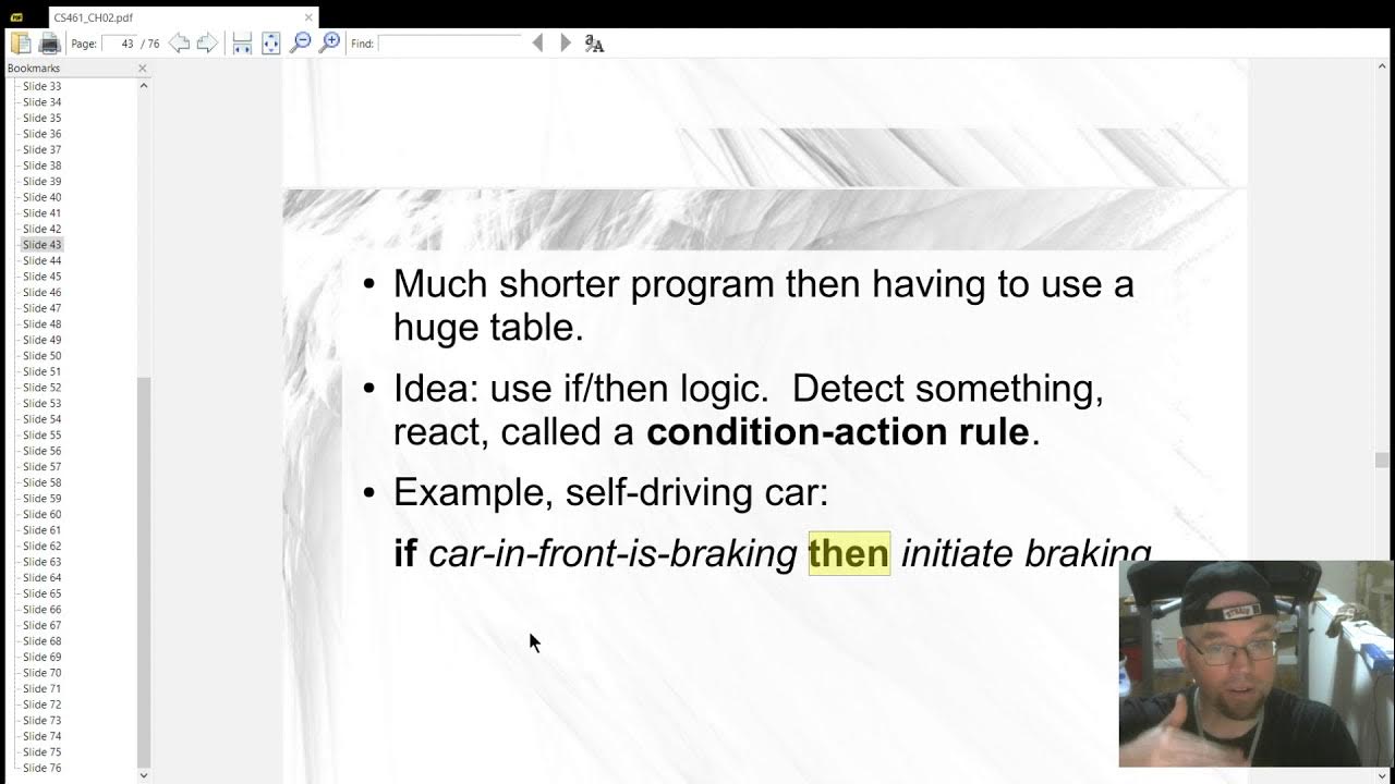 Cs461 Artificial Intelligence Lecture Sections 24 25 Intelligent Agents Youtube