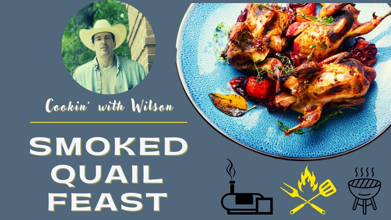 How to Grill and Smoke Quail - YouTube