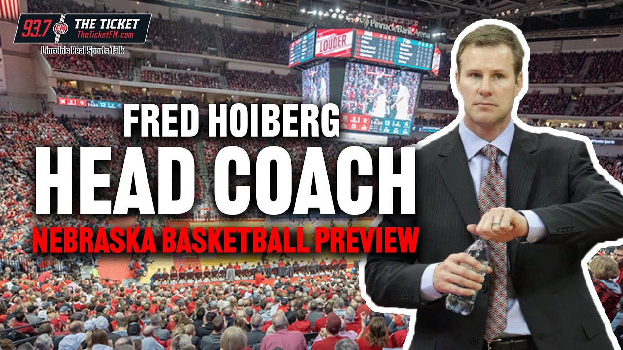 NEBRASKA BASKETBALL HEAD COACH FRED HOIBERG | INTERVIEW LIVE | 93.7 The ...