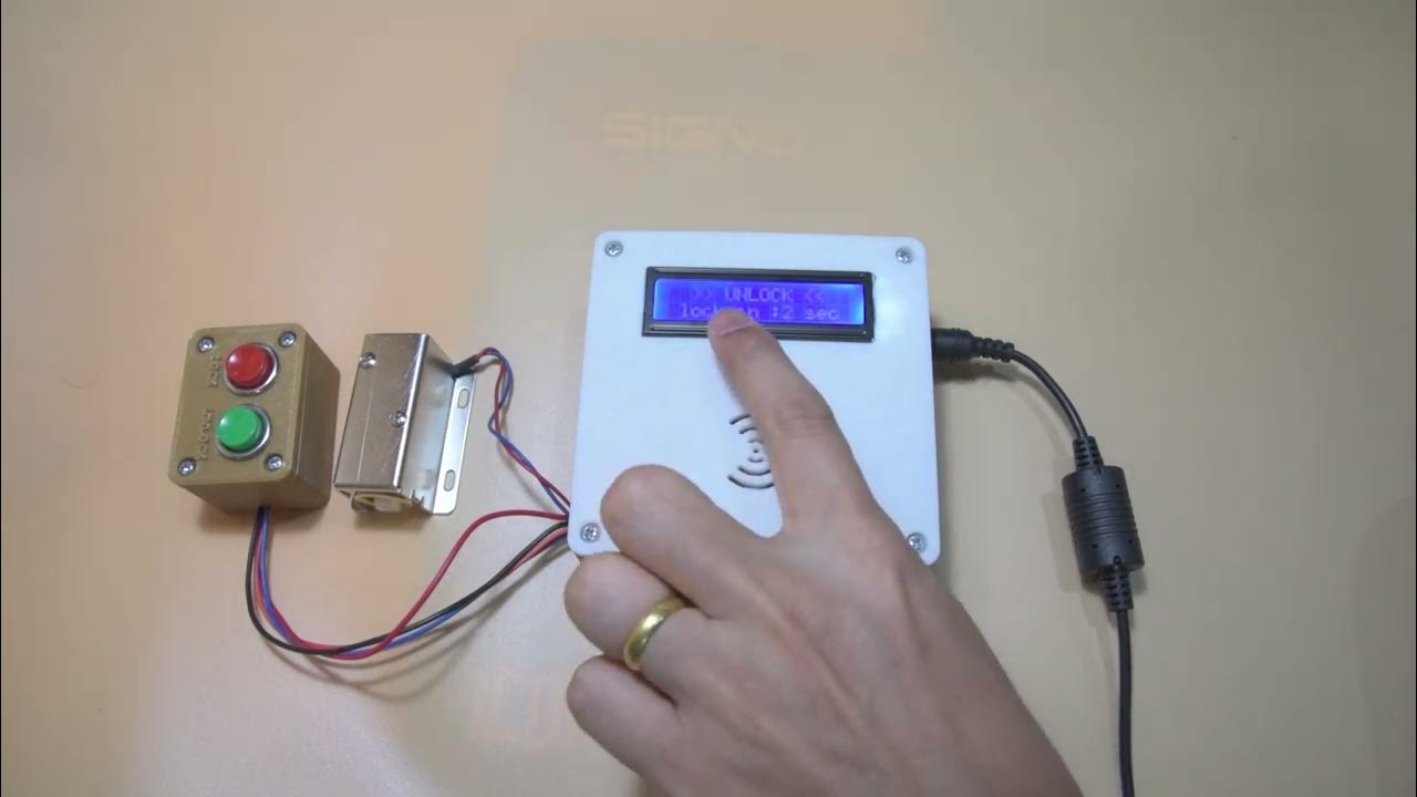 โปรเจค เปิด-ปิด ประตูด้วย RFID (Arduino Based RFID Door Lock) - YouTube