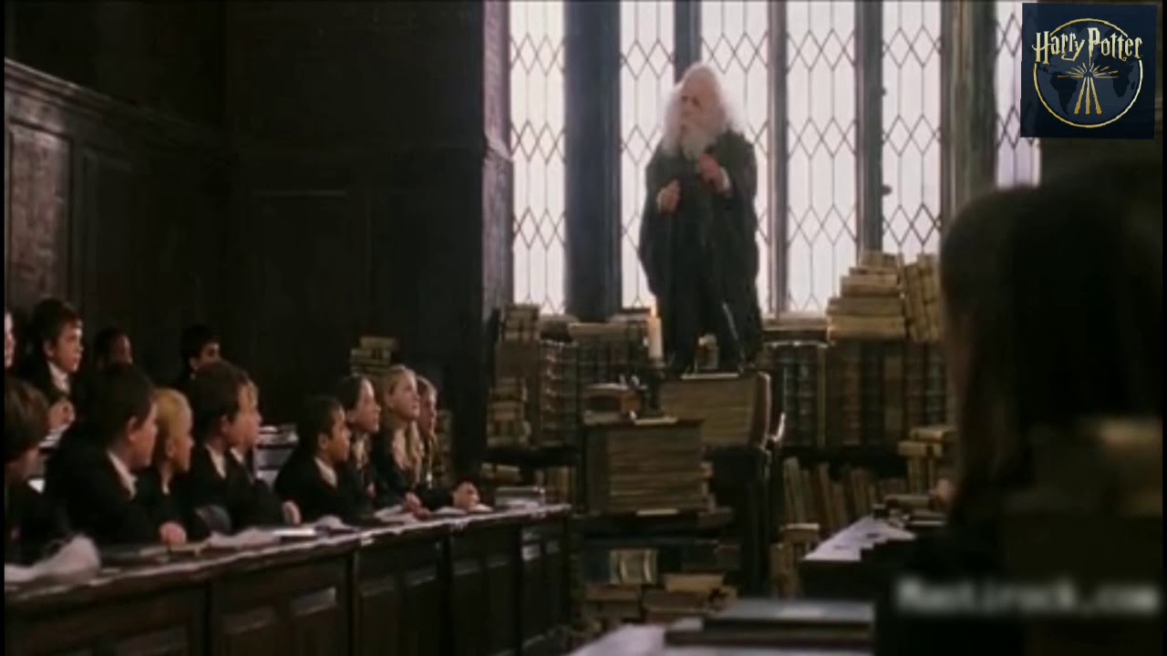 Wingardium Leviosa! Harry Potter class scene - YouTube