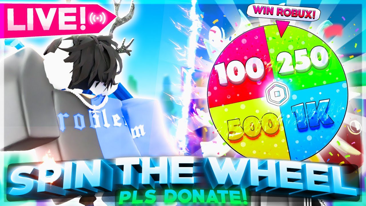 🔴LIVE PLS DONATE🔴| Donating Viewers and Raising Robux! | Goal: 750K ...