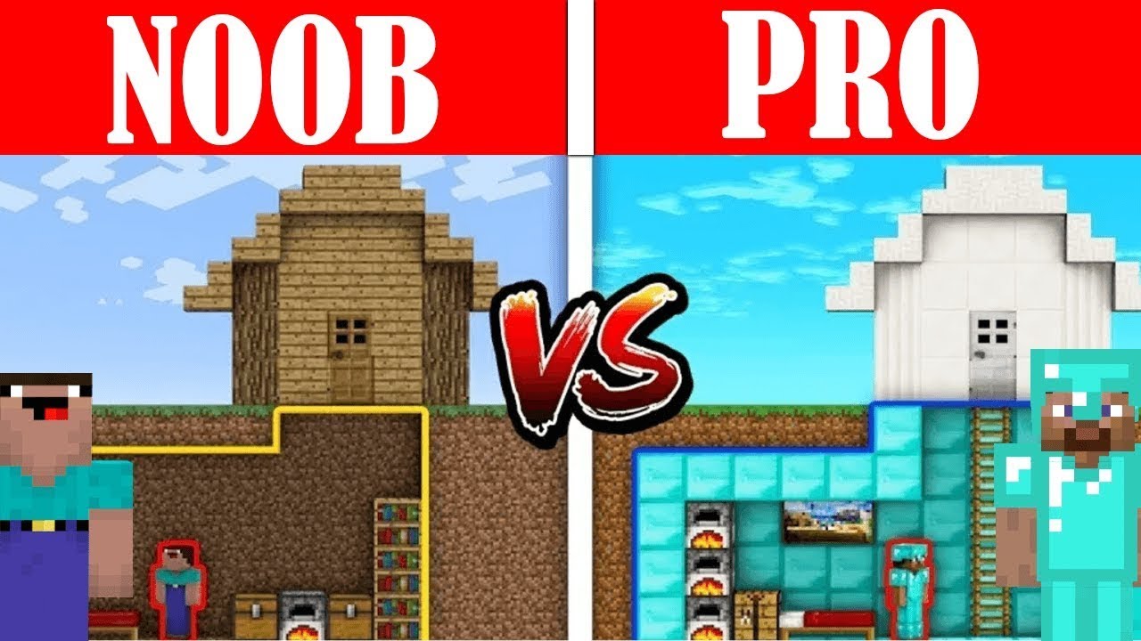 Noob Vs Pro Build Battle But I Cheated [Minecraft] - YouTube