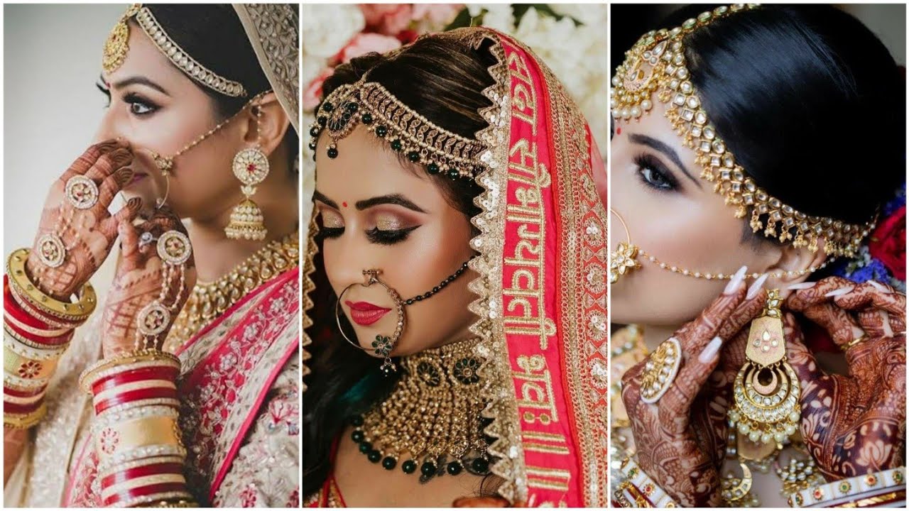 HD bridel makeup!!!! bridel jawerlly!!!! bridel lehga latest design ...