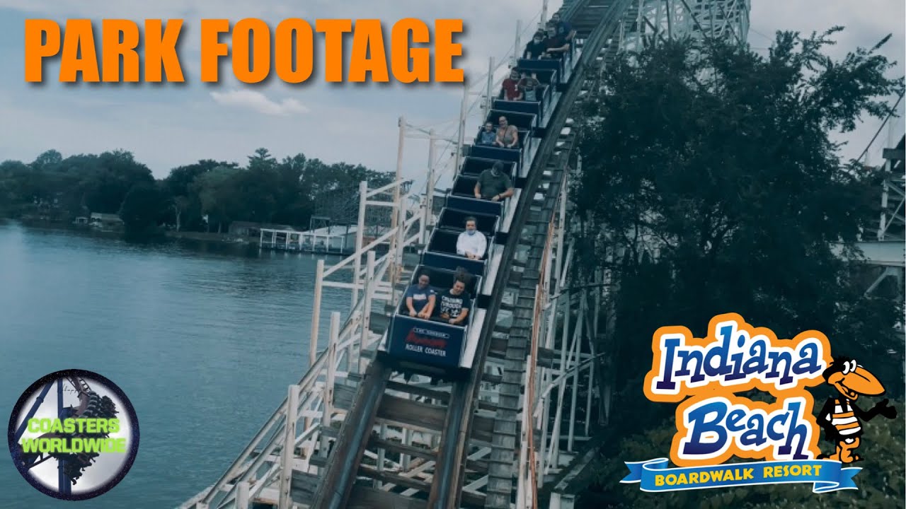 Indiana Beach Cinematic Park Footage August 2020 - YouTube