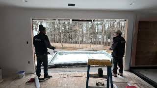 500 LB 13-Feet Patio Door Installation | Time-Lapse