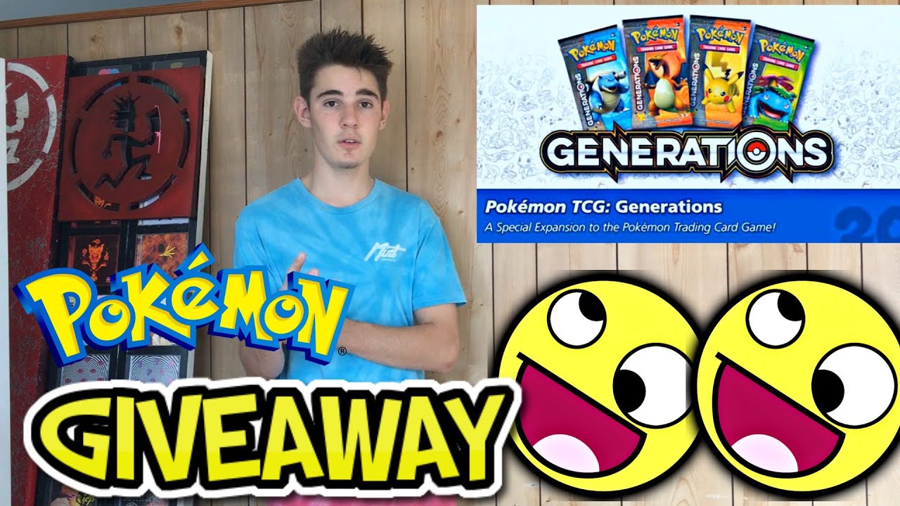 POKEMON 20th Anniversary GENERATION GIVEAWAY!!! - YouTube