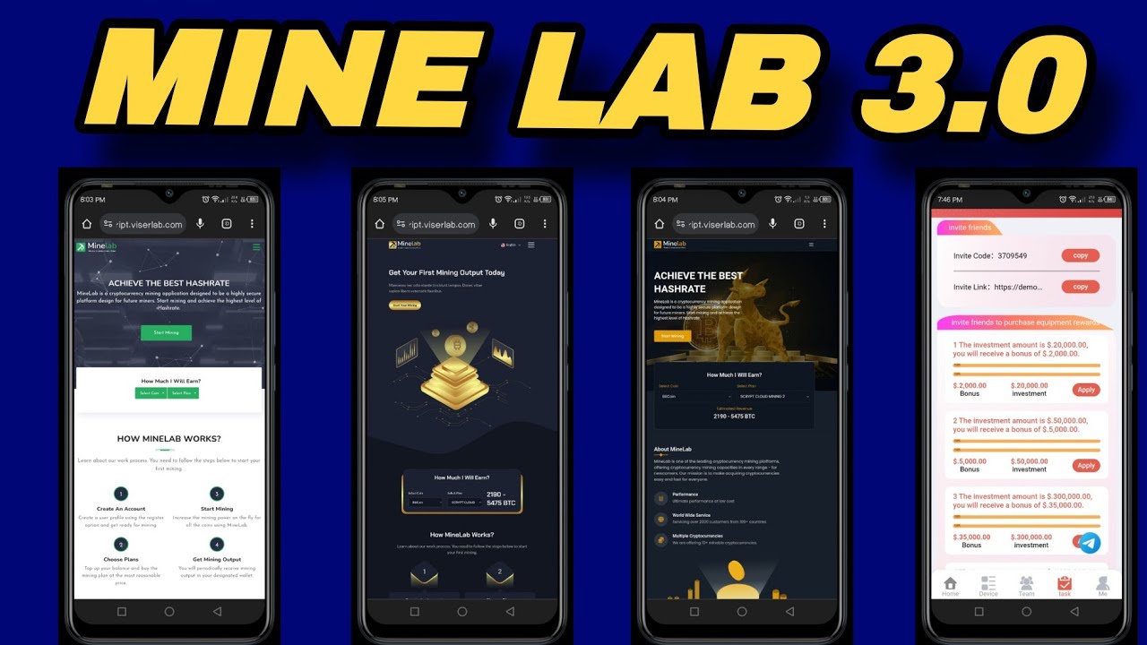 Mine Lab Website Source Code ll Complete Installation tutorial - YouTube